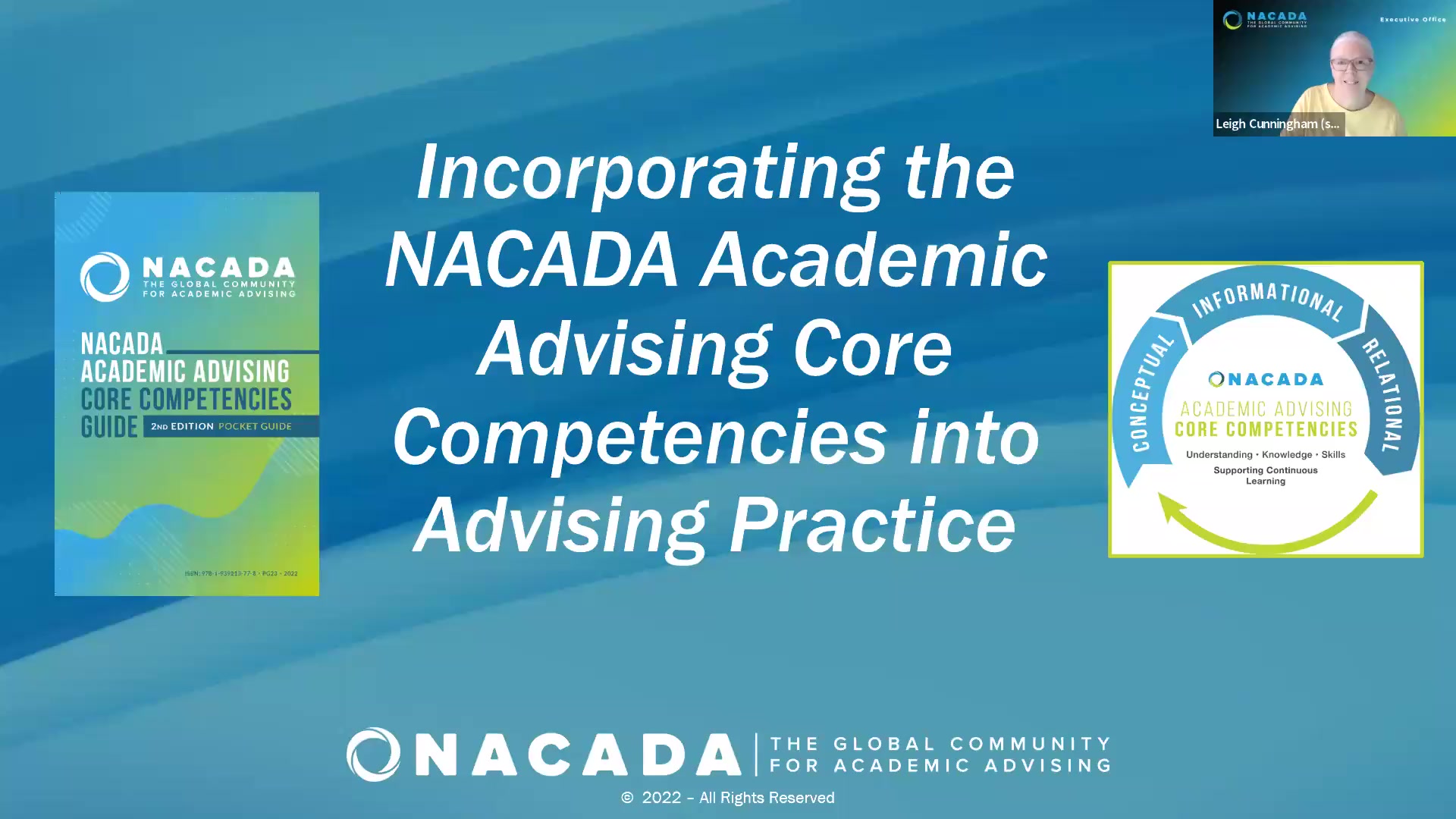 DW110 - Incorporating the NACADA Academic Advising Core Competencies ...