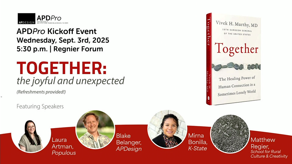 APDPro Kickoff | TOGETHER: the joyful and unexpected