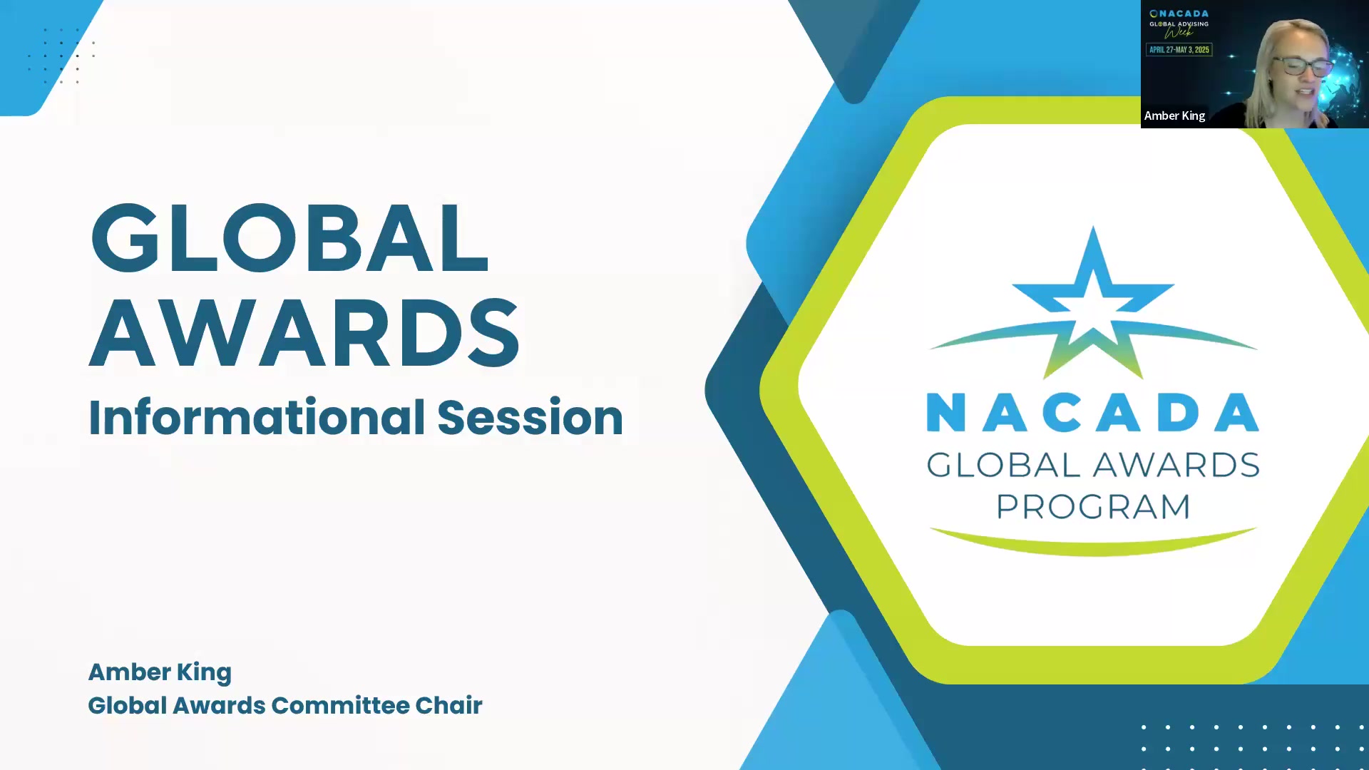 NACADA's Global Awards Informational Session