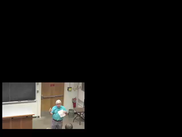 Dr. Michael Ranney, "Science, Numeracy, and Representations: Under ...