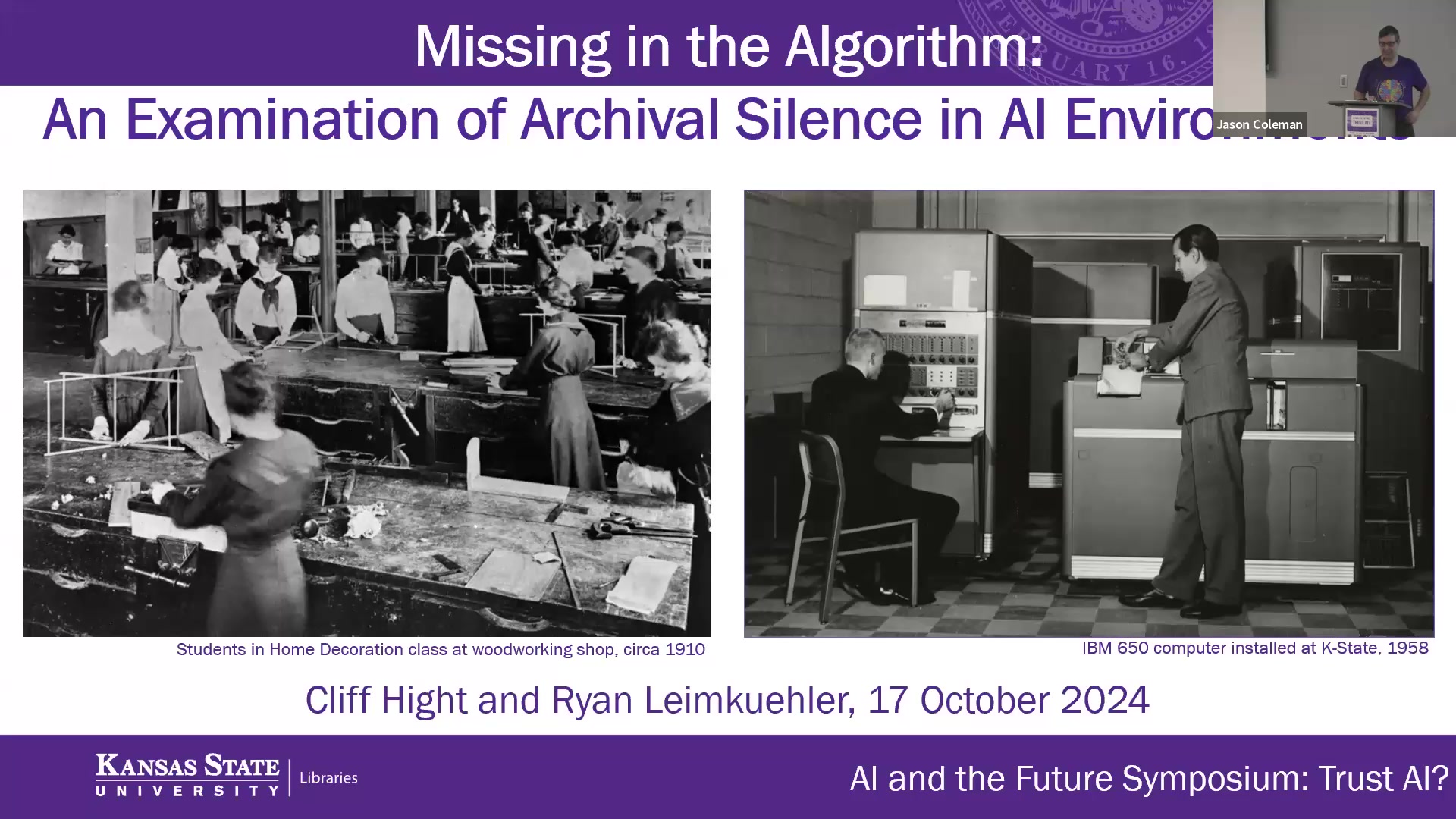 Missing in the Algorithm: An Examination of Archival Silence in AI ...