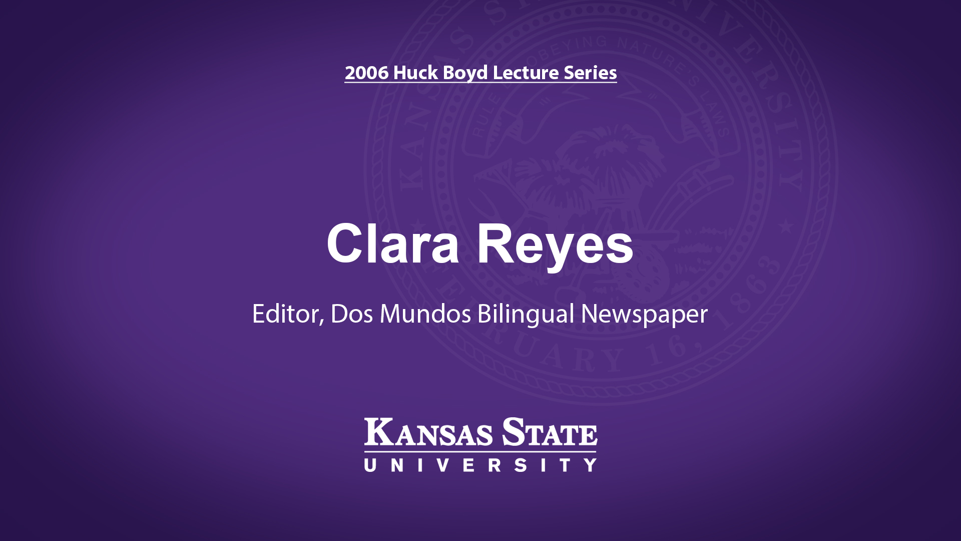 Clara Reyes
