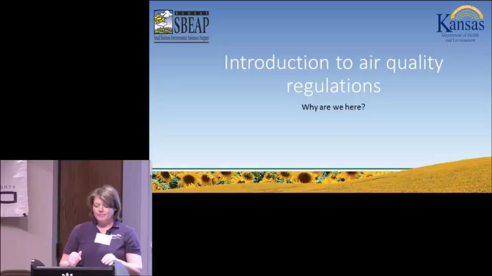 PPI Training: Introduction to Air Quality Regs, Feb. 16, 2017