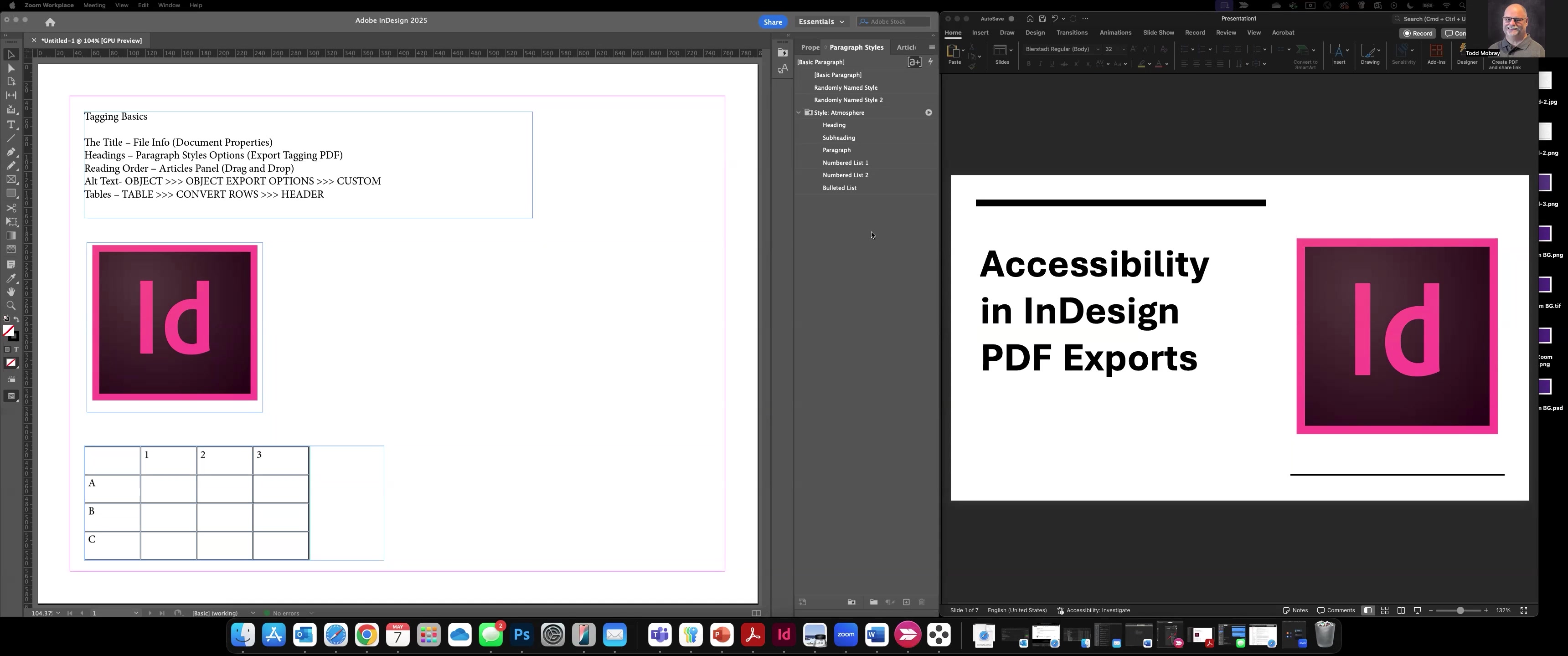 InDesign to PDF Accessibility